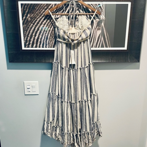 Rococo Sand | Dresses | Nwt Rococo Sand Kylie Maxi Dress In Cream And ...